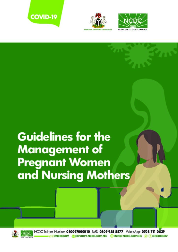 COVID-19 Guidelines for Pregnant Women and Nursing Mothers | Global ...